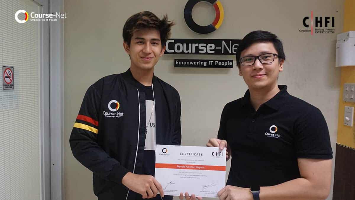 Reynald Antonius Alumni Training CHFI | Course-Net