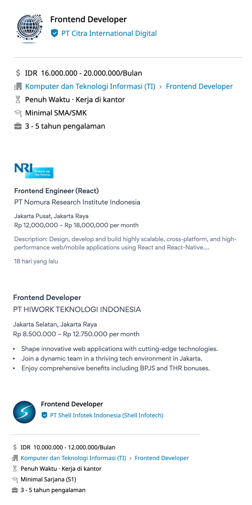 Kursus Web Design / Front End Developer di Indonesia, Hemat Rp 13 Juta