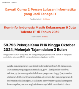 Kursus Full Stack Web Developer | Bootcamp Java Script