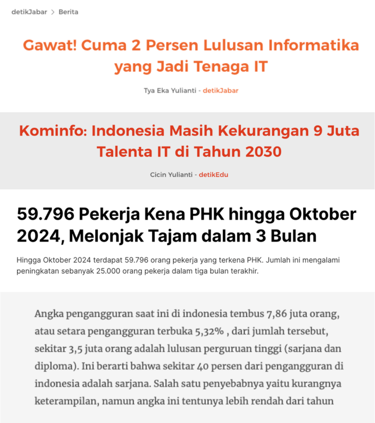 Kursus Full Stack Web Developer Bootcamp Java Script