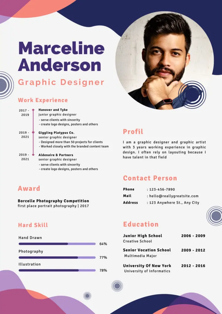 Buat CV Lamaran Kerja Menggunakan Canva !!Pasti Dilirik HRD