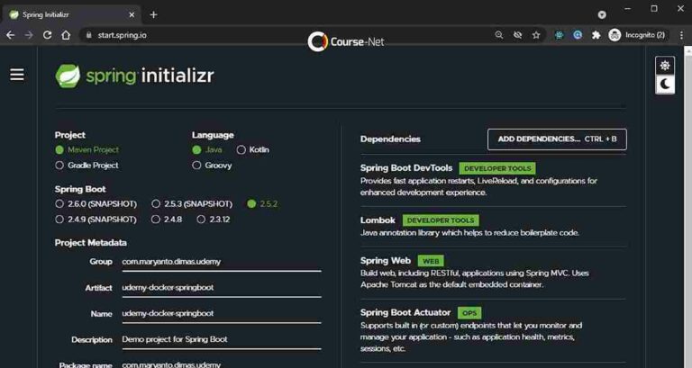 Membangun Aplikasi Web Java dengan Framework Spring Boot dan Spring Web MVC