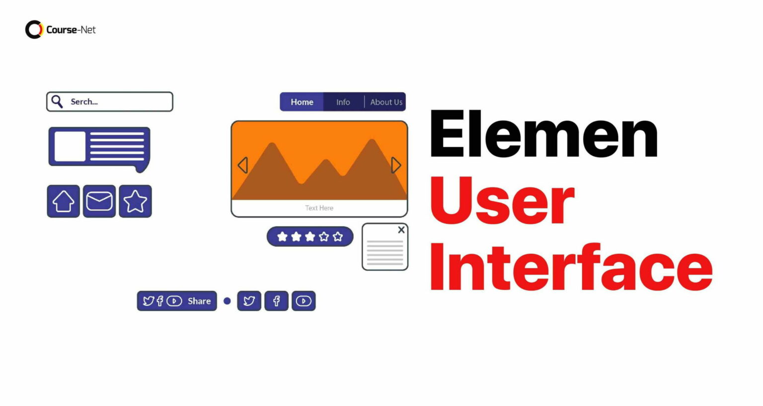 5 Elemen User Interface Utama pada UI Design yang Wajib Diketahui