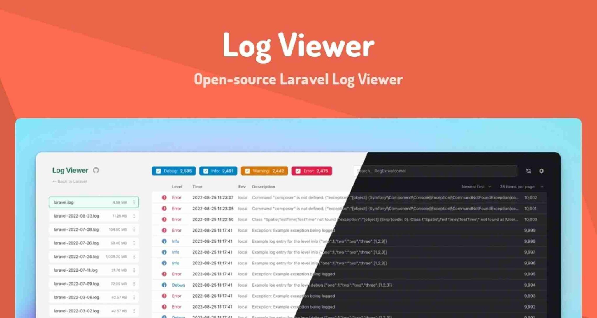 Tutorial Menampilkan Error Log di Laravel dengan Log Viewer