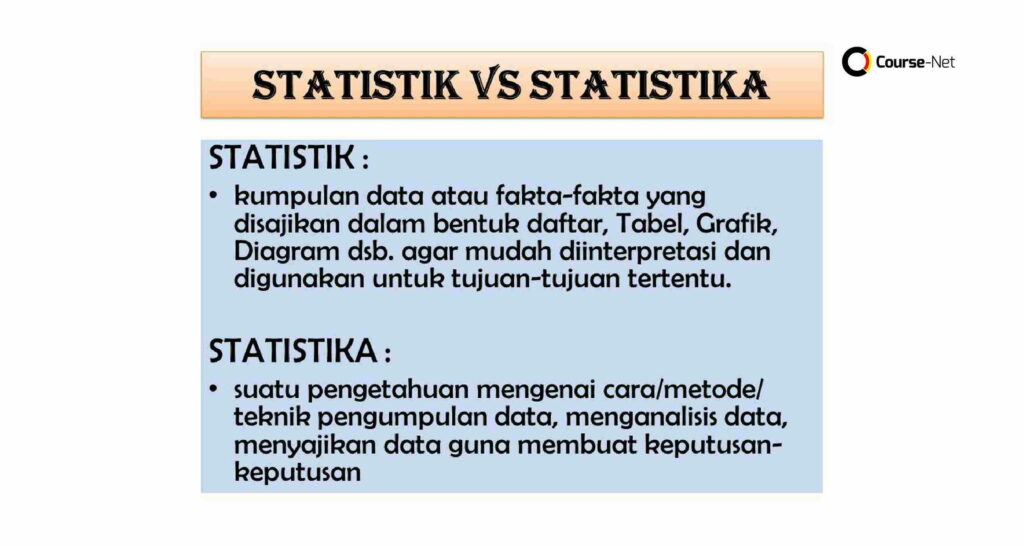 Perbedaan Statistik dan Statistika: Pengertian dan Penerapannya